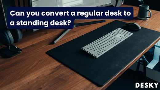 Convert manual standing desk to electric store