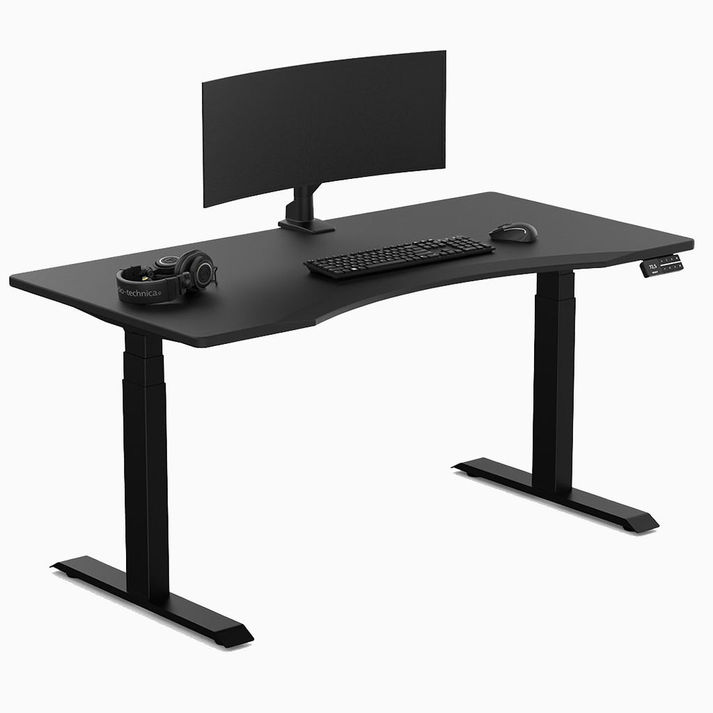 Desky Alpha Dual Electric Standing Gaming Desk - Desky USA