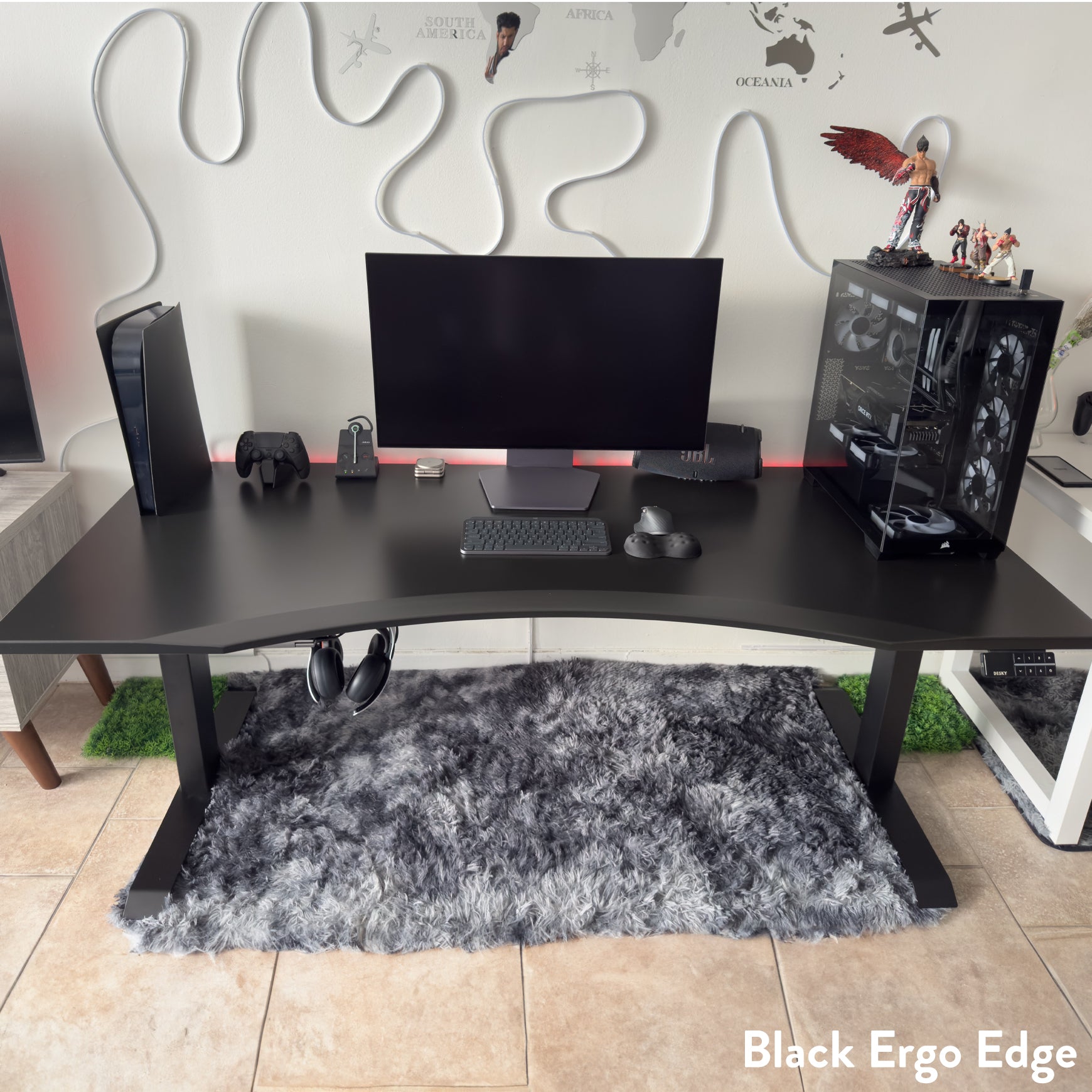 Desky Alpha Dual Electric Standing Gaming Desk - Desky USA