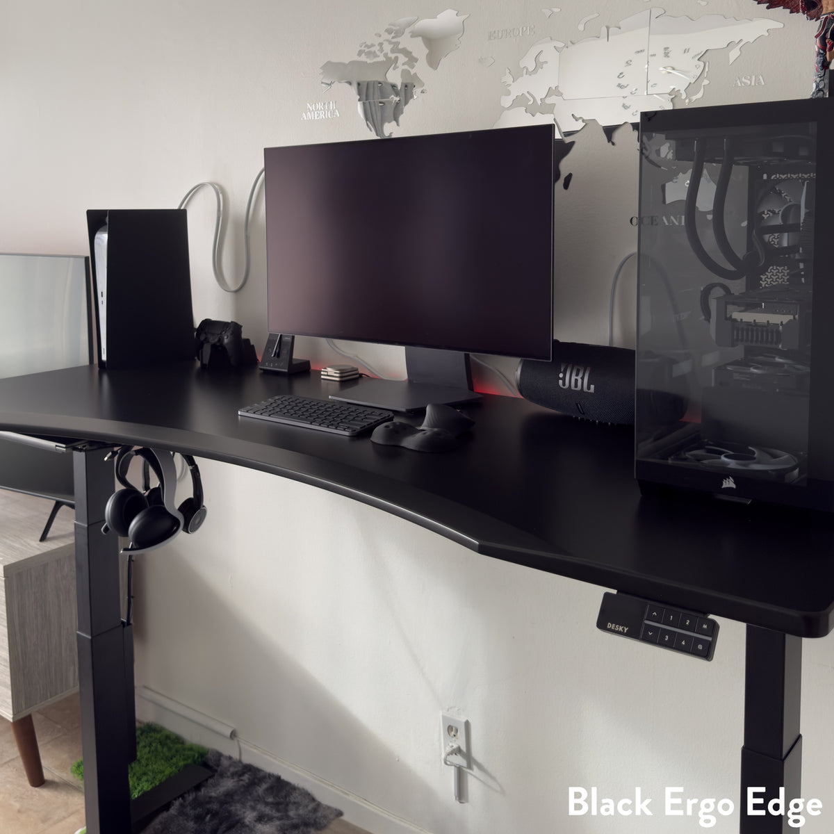 Desky Alpha Dual Electric Standing Gaming Desk - Desky USA