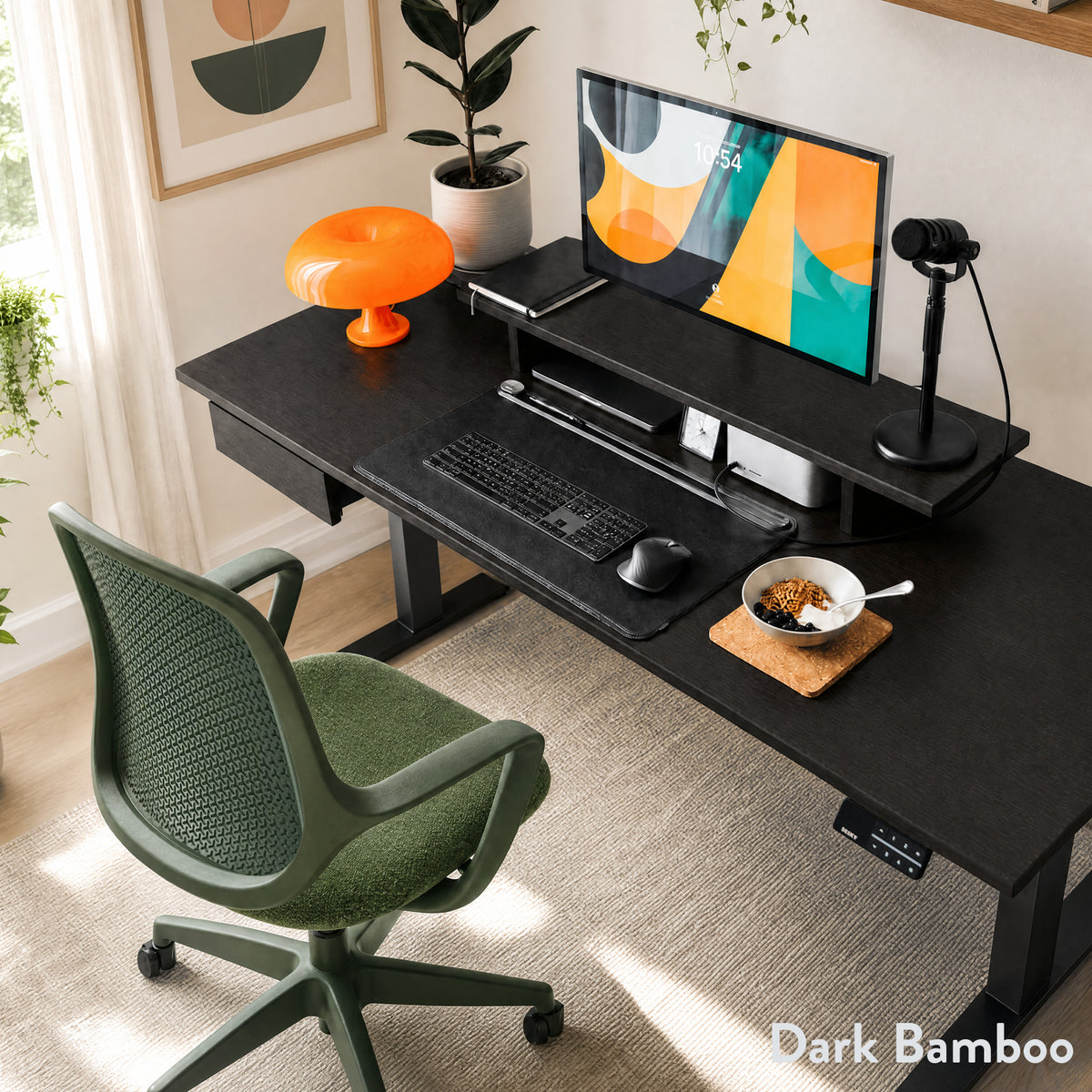 Desky Dual Bamboo Standing Desk - Desky