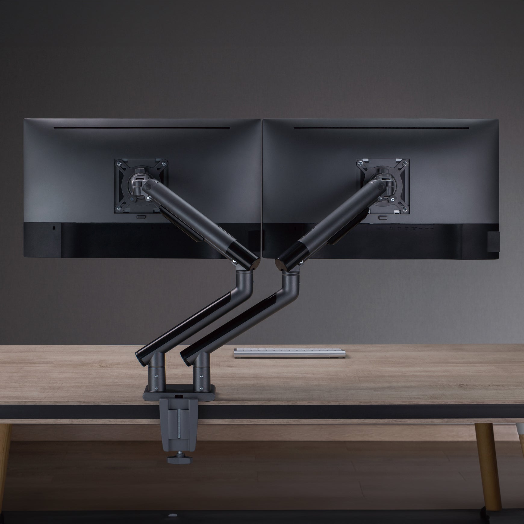 Desky Dual Slim Aluminium Monitor Arm - Desky®