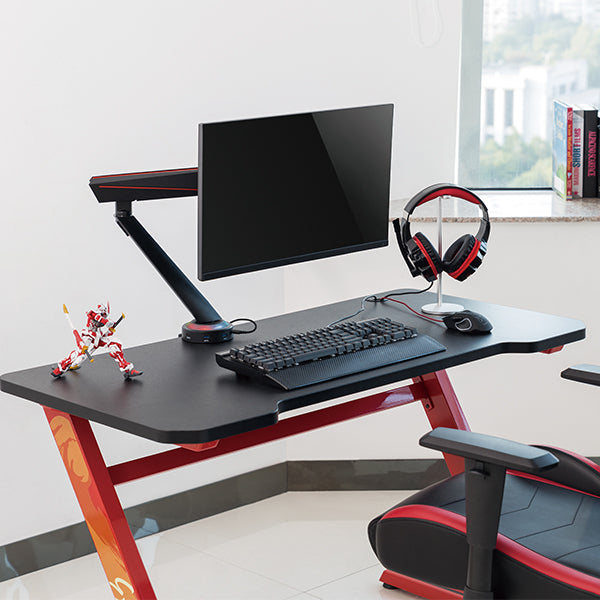 Desky Single LED Gaming Monitor Arm