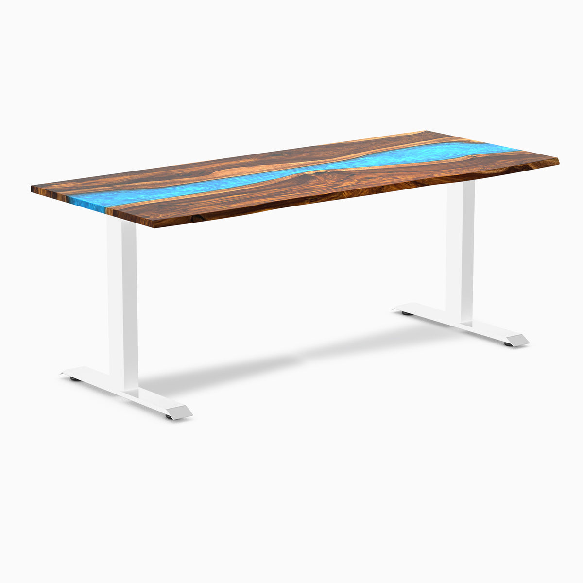Desky Dual Resin Hardwood Office Desk