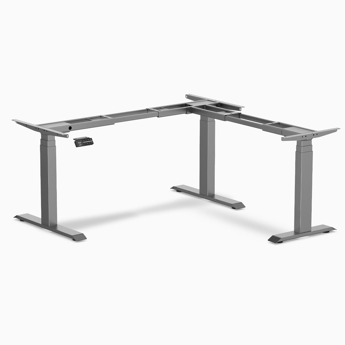L-Shape Sit Stand Desk Frame | Corner Desk Frame