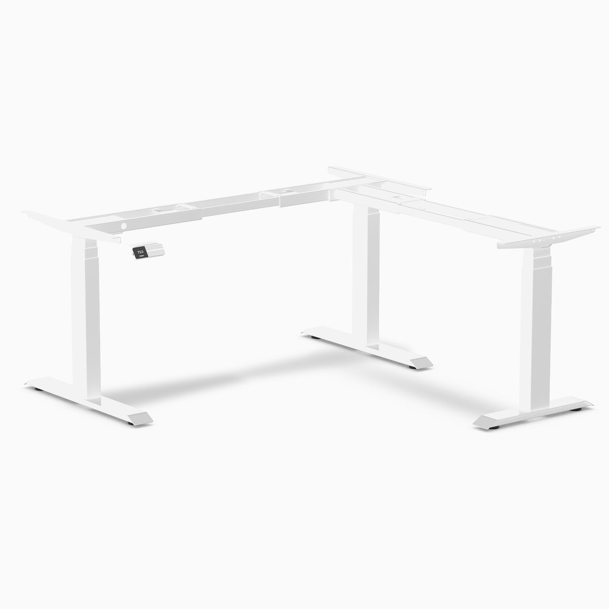 L-Shape Sit Stand Desk Frame | Corner Desk Frame
